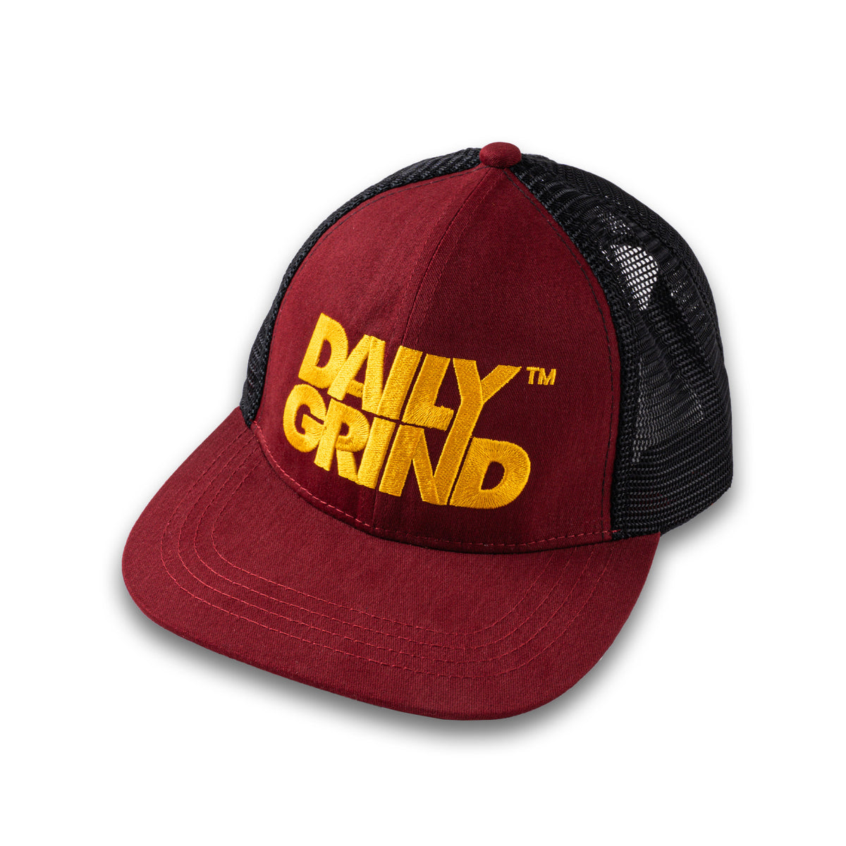 DAILY GRIND MAIN TRUCKER CAP MAROON | Daily Grind Store PH