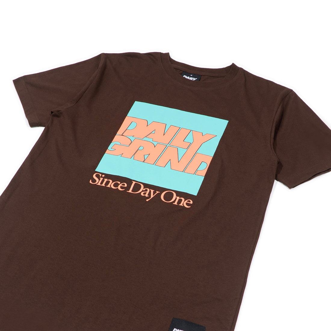 DAILY GRIND CRISP TSHIRT BROWN | Daily Grind Store PH