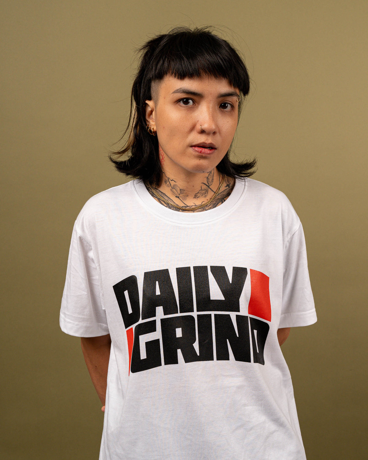 DAILY GRIND DRAFT TSHIRT WHITE | Daily Grind Store PH