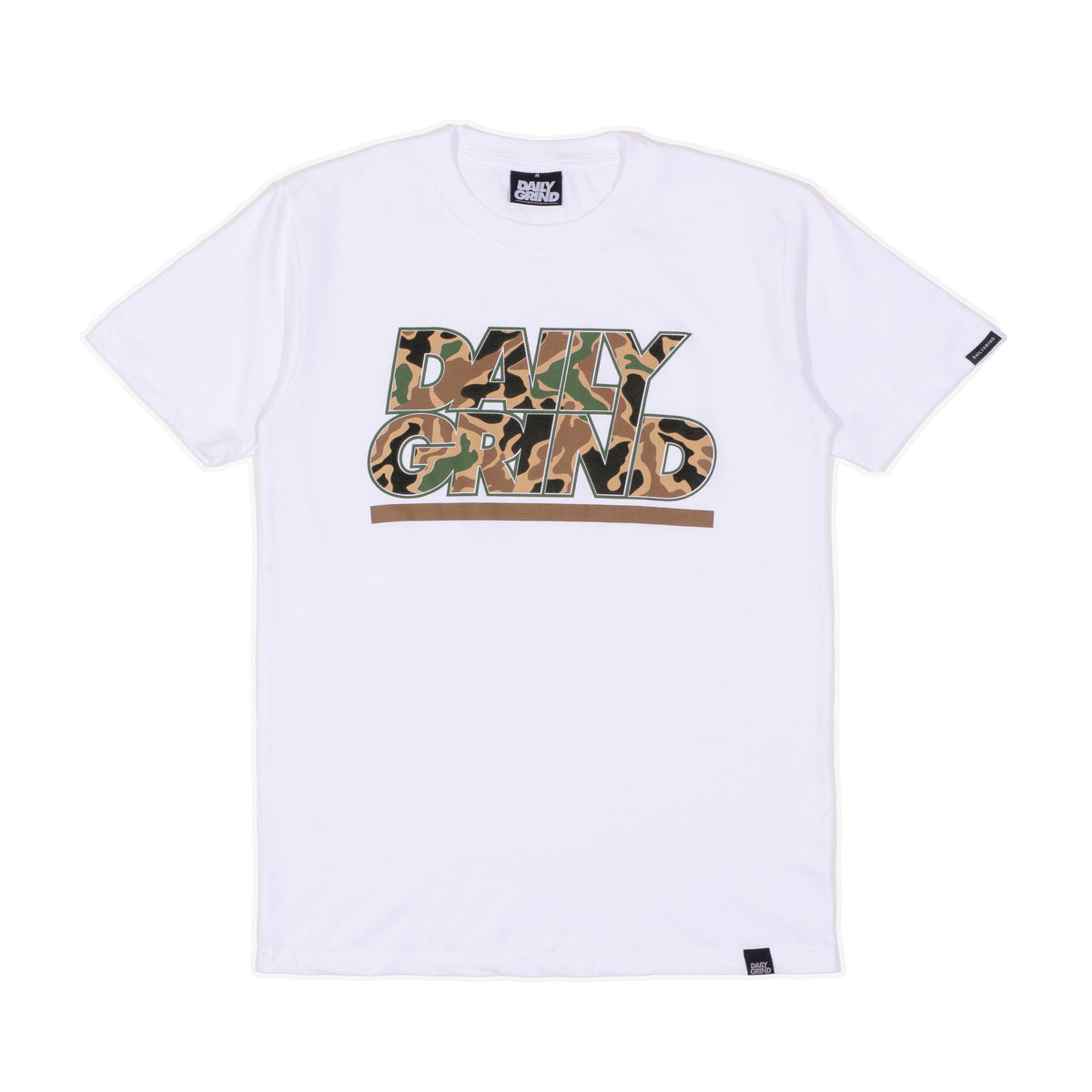 DAILY GRIND MAIN DEFENSE TSHIRT WHITE | Daily Grind Store PH