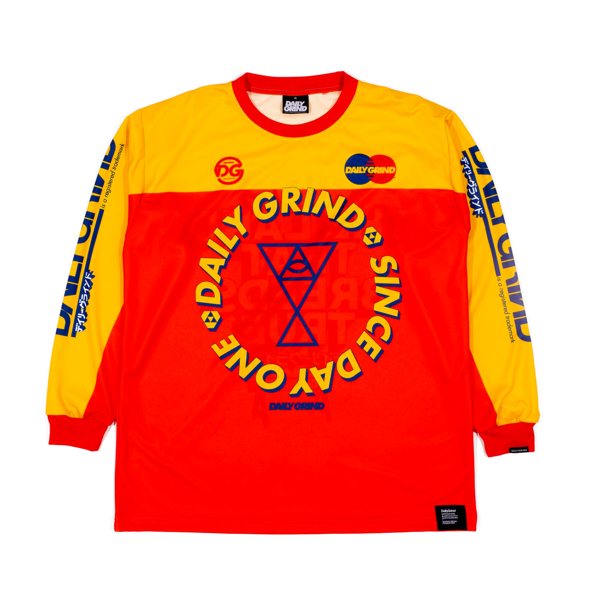 DAILY GRIND TRUE BREED JERSEY LONGSLEEVES YELLOW | Daily Grind Store PH