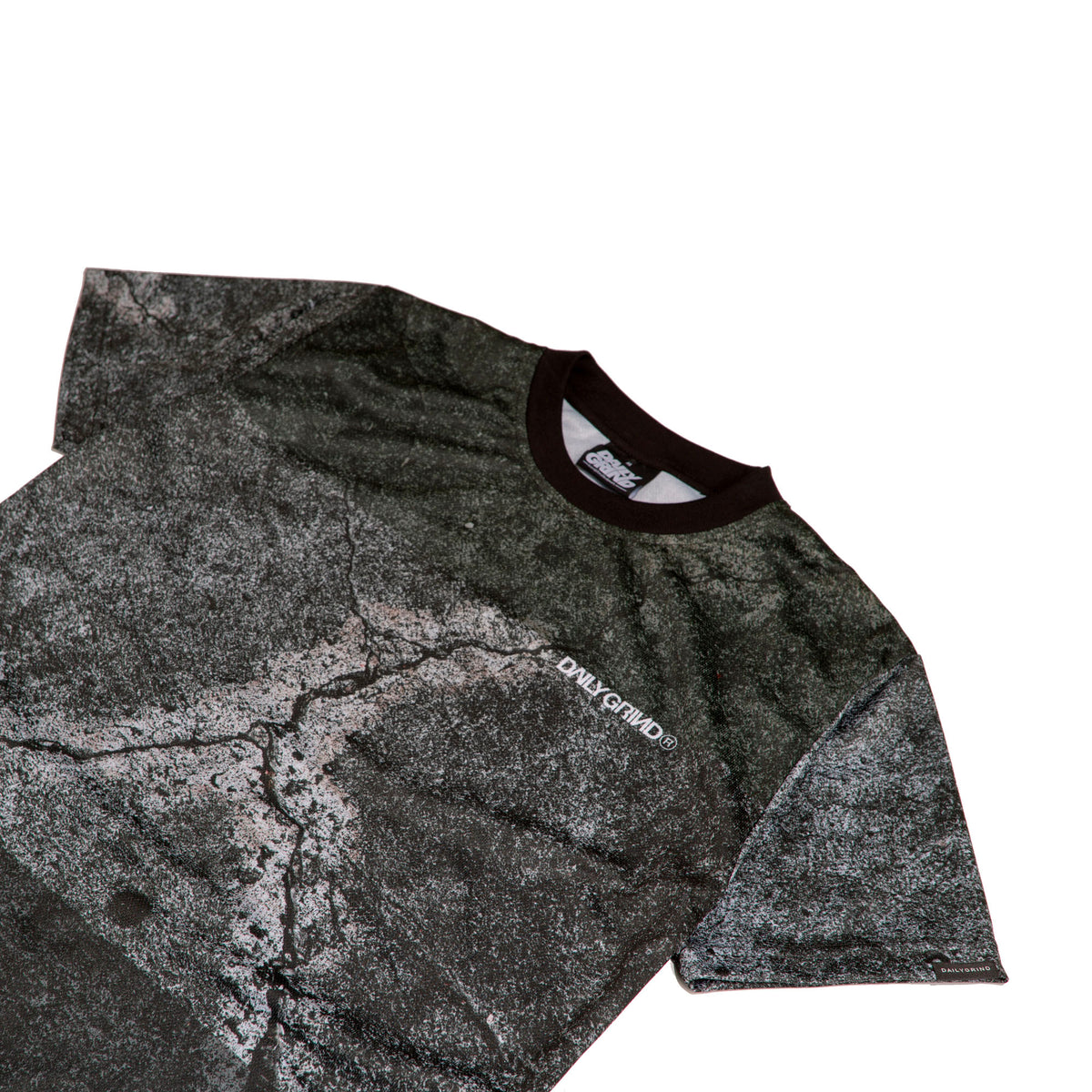DAILY GRIND CRACKLINE JERSEY SHORTSLEEVE BLACK | Daily Grind Store PH