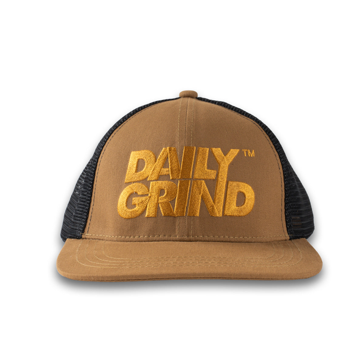 DAILY GRIND MAIN TRUCKER CAP KHAKI | Daily Grind Store PH