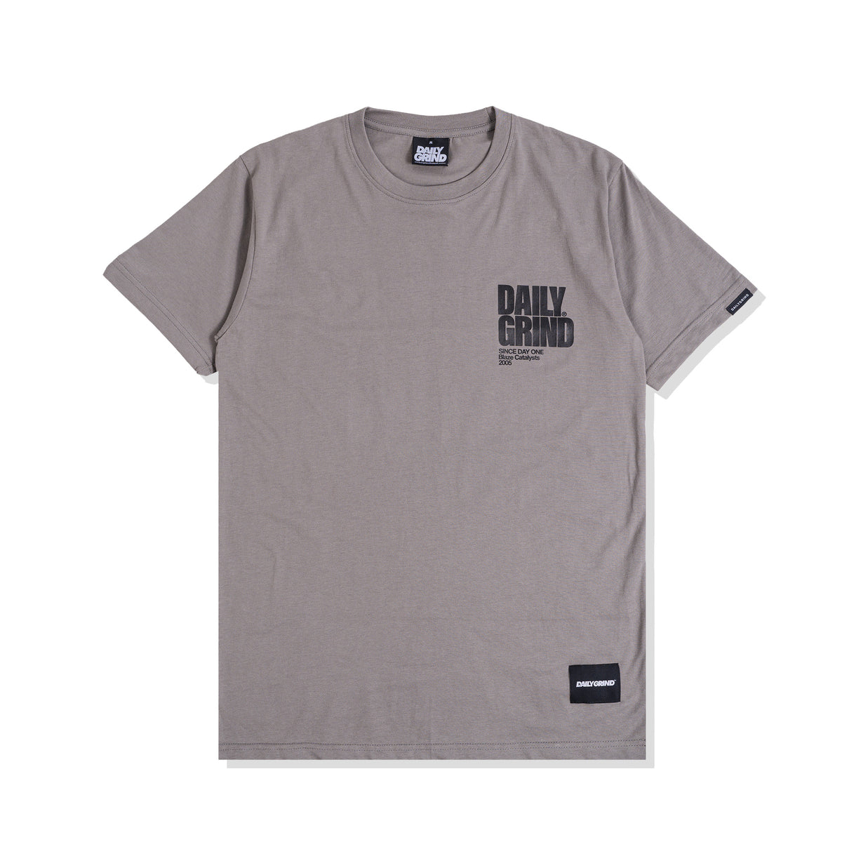 DAILY GRIND BLAZE TSHIRT GRAY | Daily Grind Store PH