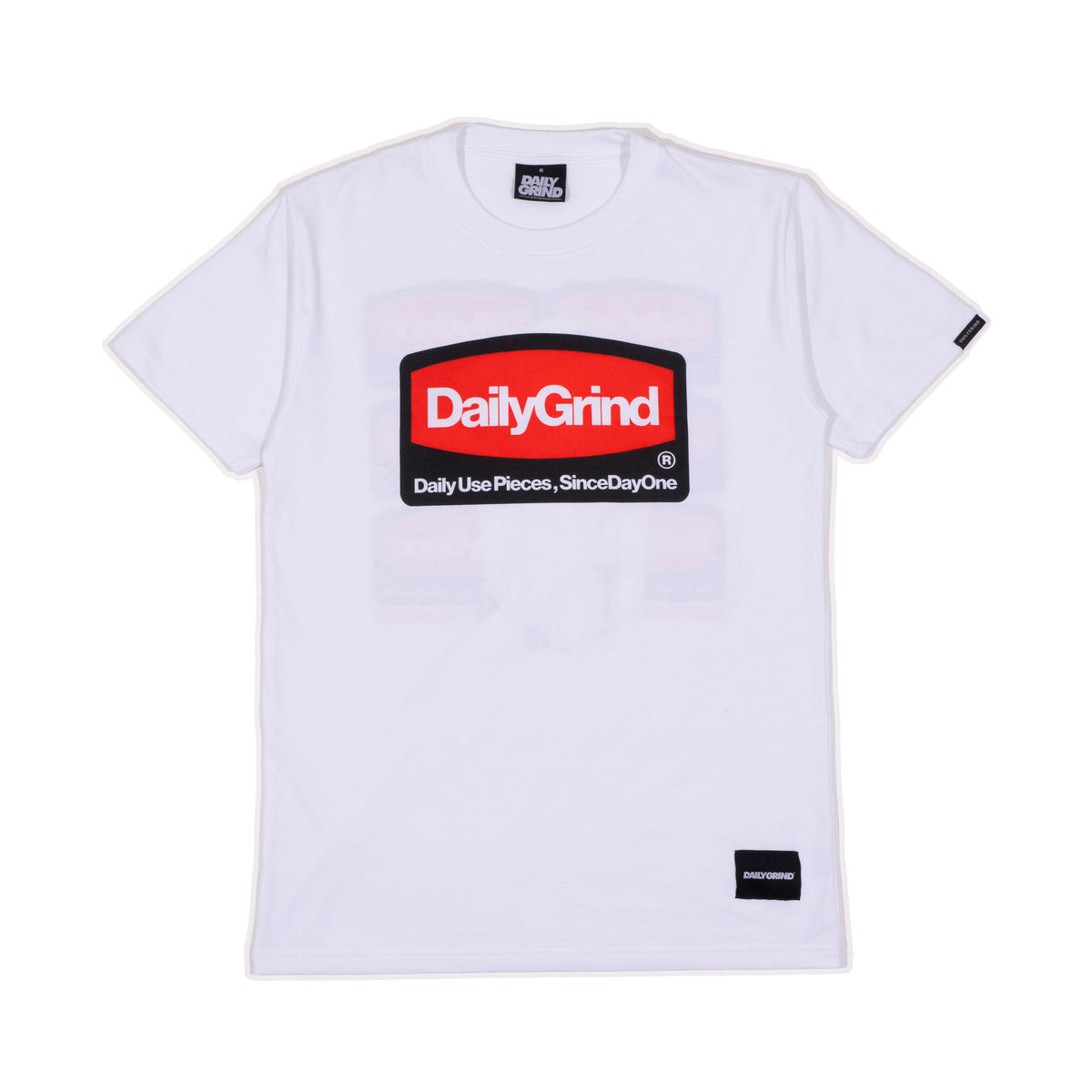 DAILY GRIND DISPOSED TSHIRT WHITE | Daily Grind Store PH