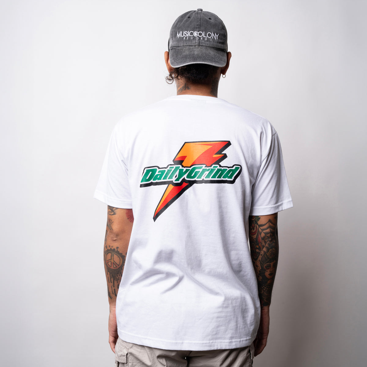 DAILY GRIND HYDRATOR TSHIRT WHITE | Daily Grind Store PH
