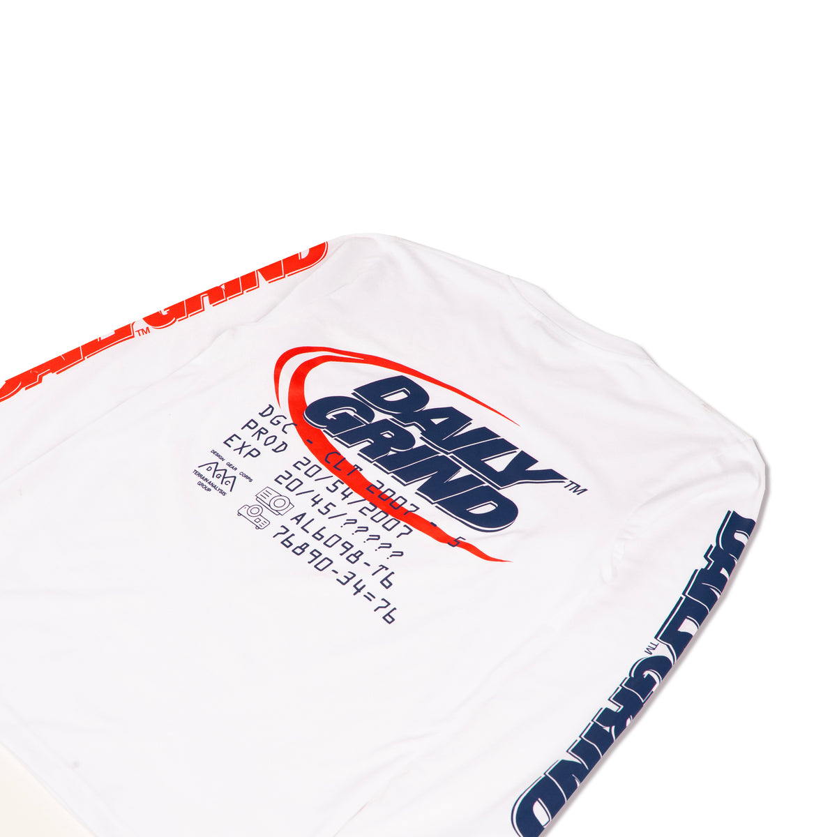 DAILY GRIND OCR LONGSLEEVES WHITE | Daily Grind Store PH