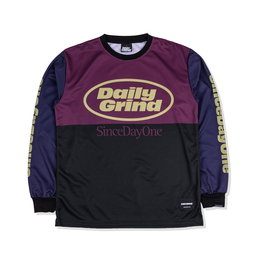 DAILY GRIND GRAND JERSEY LONGSLEEVES PURPLE | Daily Grind Store PH