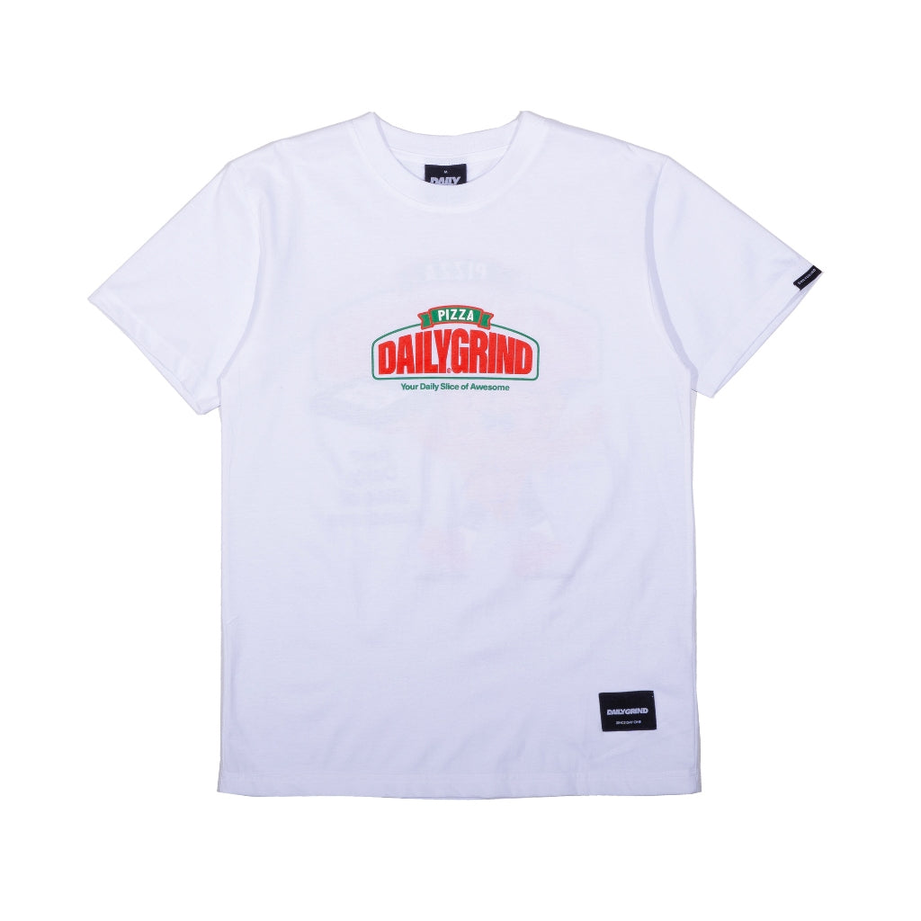 DAILY GRIND SLICE POP TSHIRT WHITE | Daily Grind Store PH