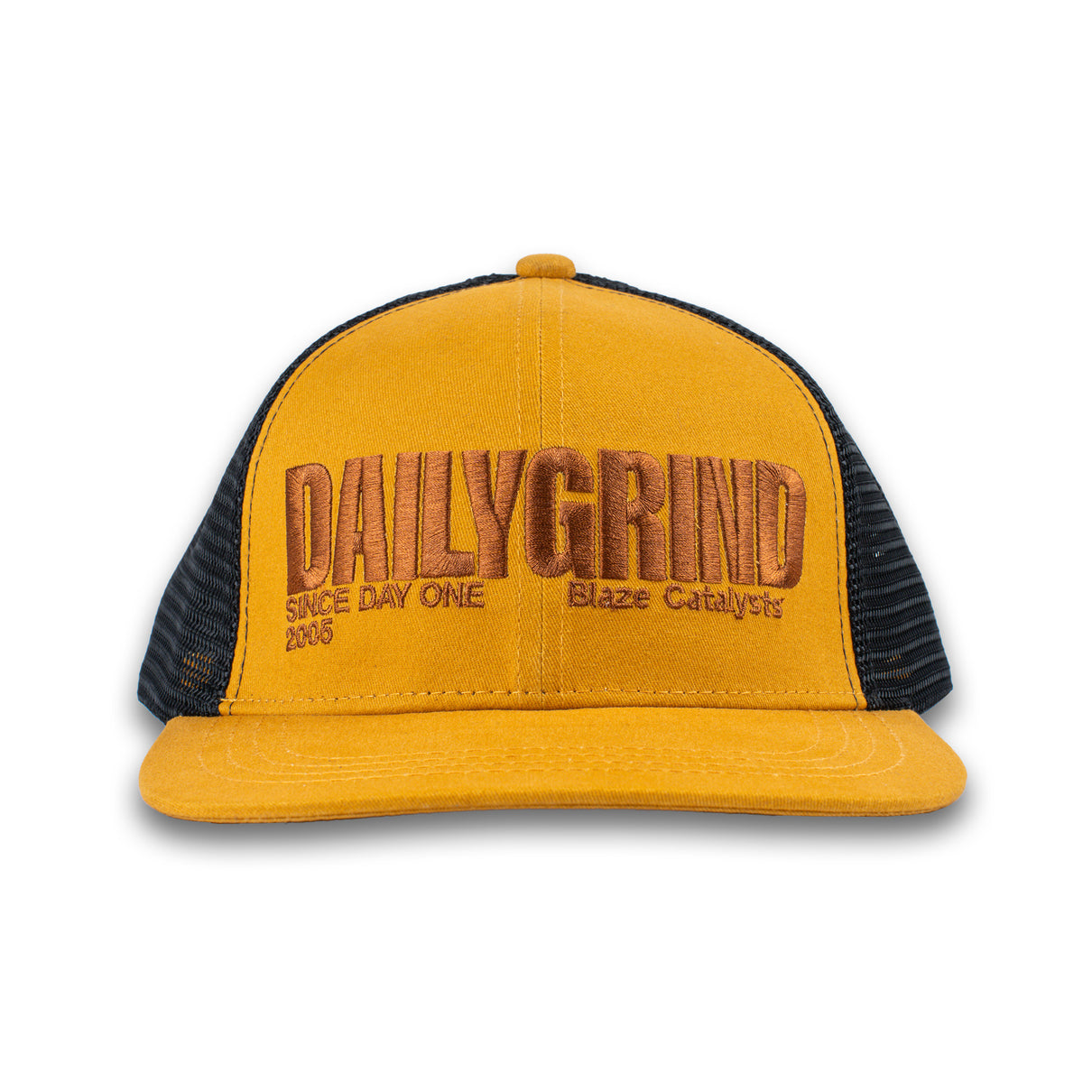 DAILY GRIND BLAZE TRUCKER CAP MUSTARD | Daily Grind Store PH